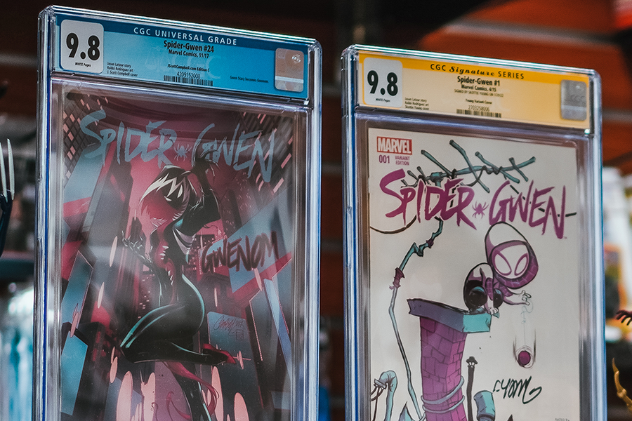 AMAZING SPIDER-MAN #69 AMANDA CONNER INVISIBLE VARIANT CGC 9.8 ...
