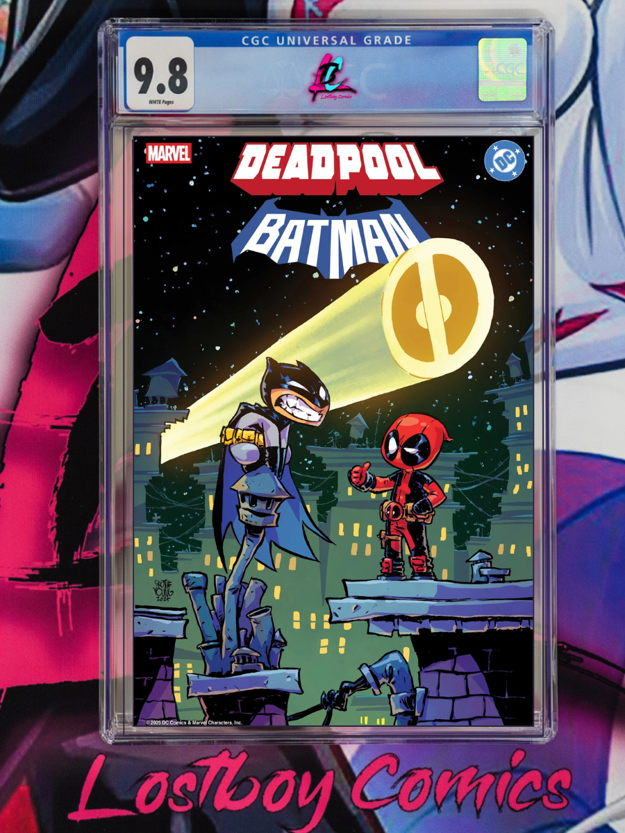 MARVEL/DC: DEADPOOL/BATMAN #1 SKOTTIE YOUNG CGC 9.8 – Lostboy Comics